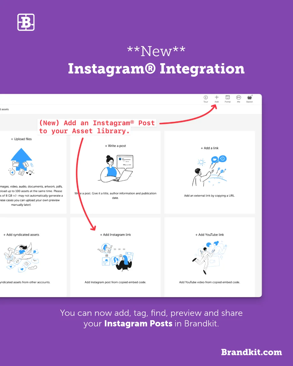 Brandkit HQ - New Instagram integration Instagram 15 July 2025