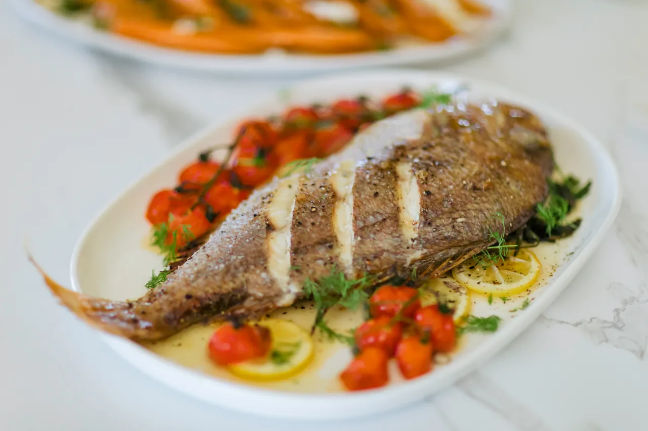 Honey Glazed Snapper