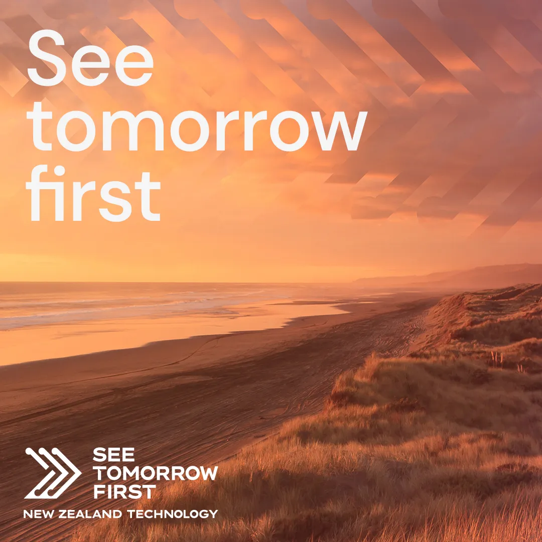 New Zealand Story Toolkit - Ready-to-Share Social Tile - See Tomorrow First