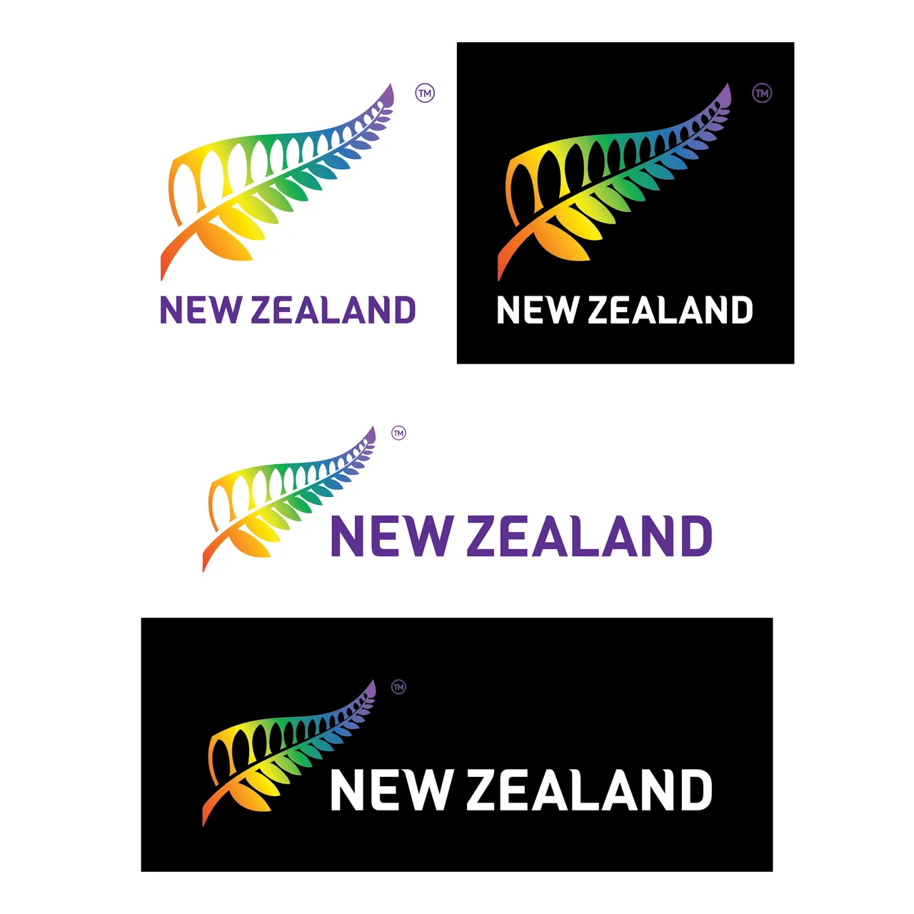 New Zealand Story Toolkit - Rainbow FernMark Logo