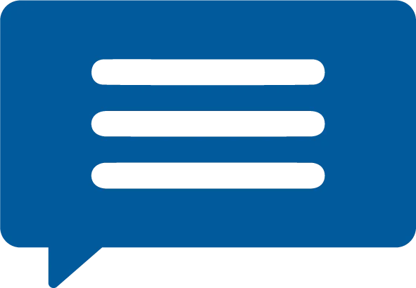 NEMA Media Library - Speech Bubble Icon