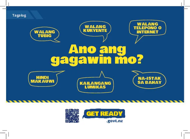 NEMA Media Library - Tagalog Get Ready A5 Booklet 2025 - Print