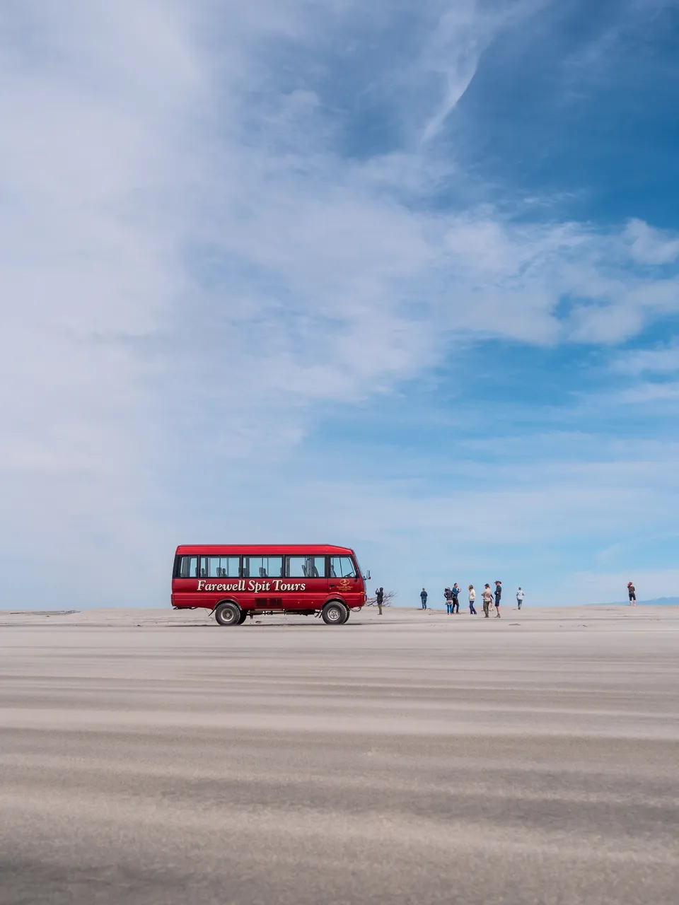 Farewell Spit Tour Bus