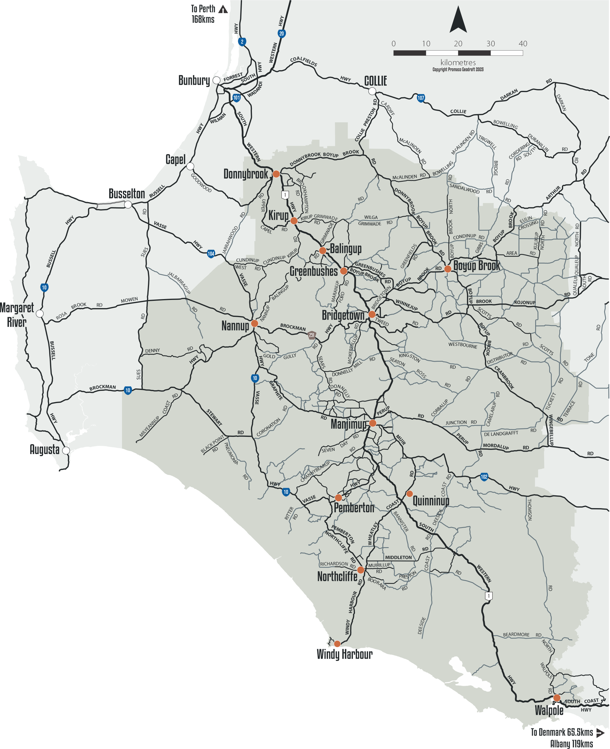 Southern Forests & Valleys Visual Library